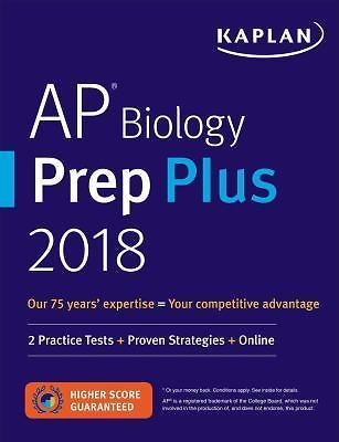 AP Biology Prep Plus 2018-2019: 2 Practice Tests + Study Plans ...