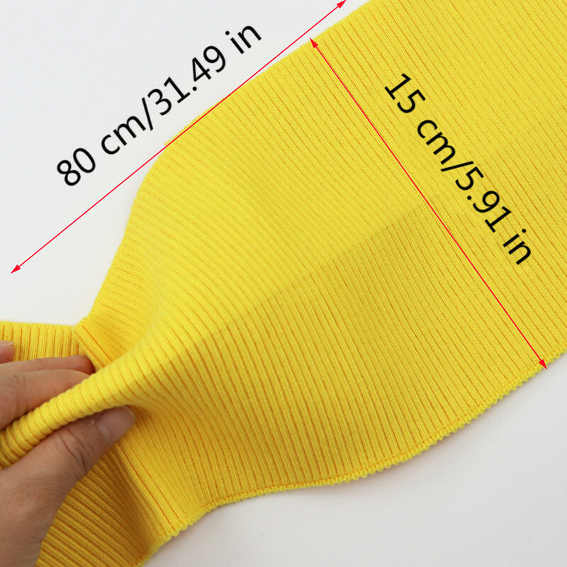 Cotton Knit Rib Fabric Sweater Jacket Waistband Cuffs Ribbed Trim ...