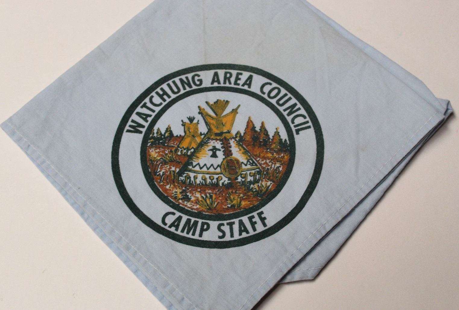 D27 BSA Neckerchief, Camp Watchung STAFF, Watchung Council New Jersey ...
