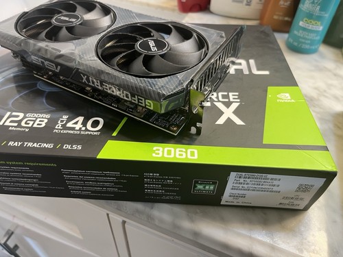 ASUS Dual NVIDIA GeForce RTX 3060 V2 OC Edition 12GB GDDR6 Gaming ...