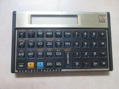 HP Hewlett Packard 12C Financial Calculator without case | eBay
