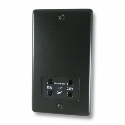 Classic Matt Black Plug Sockets Light Switches Dimmers - Whole Range ...