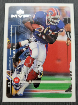 1999 Upper Deck Football Card MVP 21 Buffalo Bills Antowain Smith FREE ...