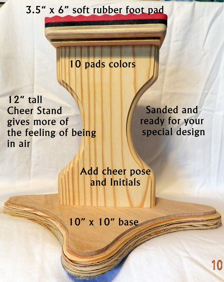 Cheer Stand, stunts, fitness, flyer, stand. | eBay