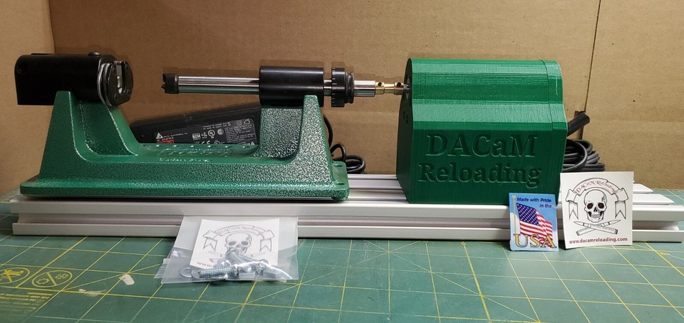 DACaM Power Pod MK2 Trimmer system for RCBS trimpro2 trimmer NEWLY ...