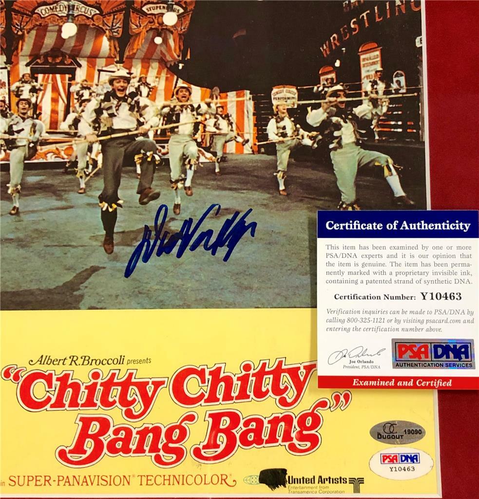 framed DICK VAN DYKE signed CHITTY CHITTY BANG BANG Lobby card ~ PSA ...