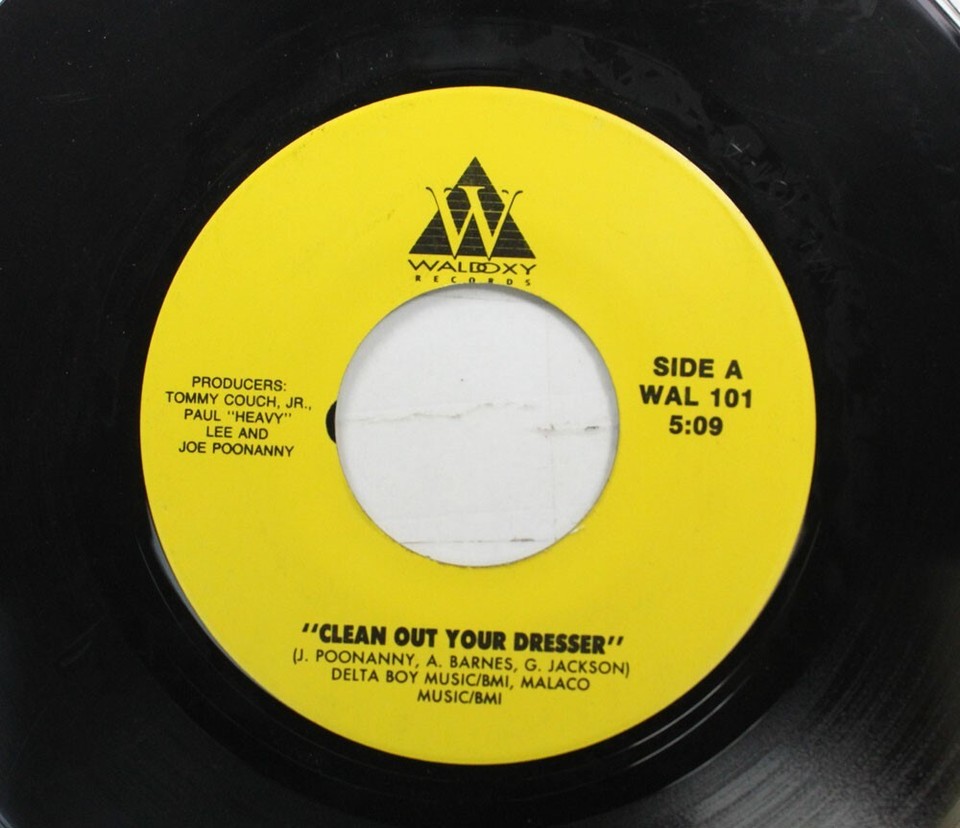 Soul 45 Poonanny - Mama Tell A Lie / Clean Out Your Dresser On Waldoxy ...
