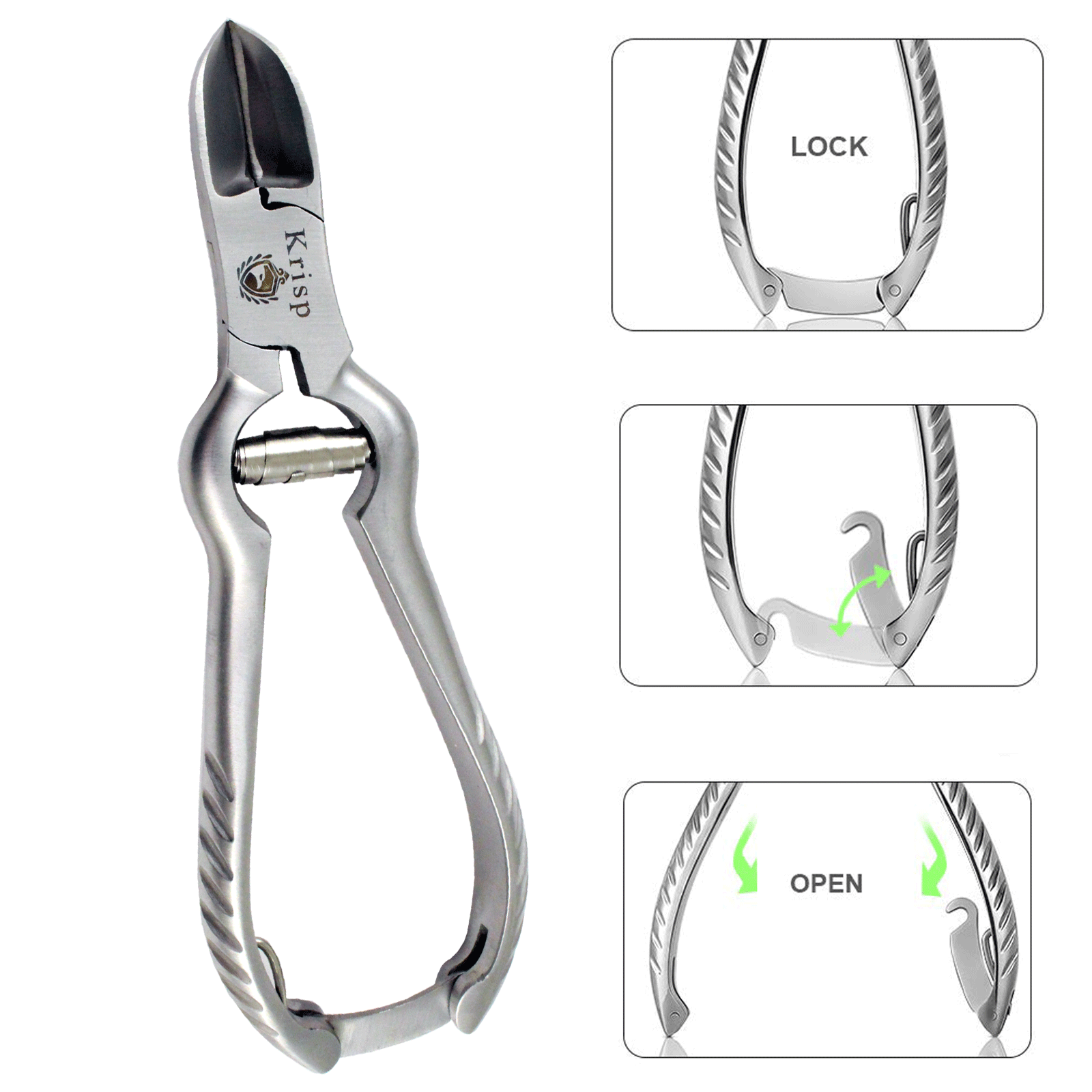 NEW PODIATRIST CHIROPODY PEDICURE THICK TOE NAIL CLIPPER CUTTER TRIMMER ...