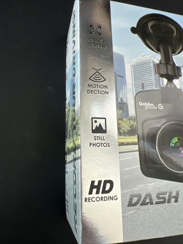 Gabba Goods Dash Cam Witness 720P HD DVR Car Driving Recorder 2.2 Inch ...
