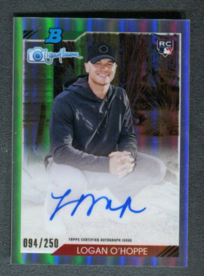 2023 Bowman's Best '92 Bowman by Randy Johnson Autograph Logan O'Hoppe ...