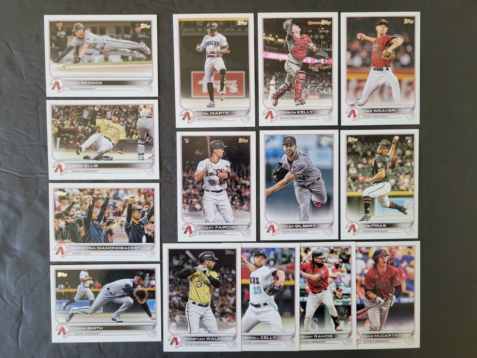 DIAMONDBACKS D-BACKS BASEBALL CARDS Your Pick Finish your Collection ...