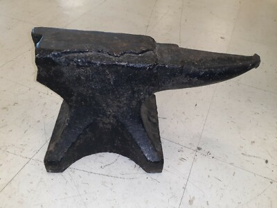 ANTIQUE FISHER ANVIL Blacksmith Hand Forged Old Dated 1891, c-x | eBay