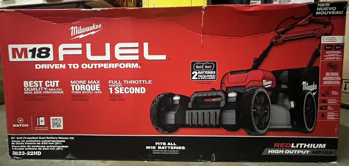 Milwaukee 2823-22HD Self-Propelled Mower Kit for sale online | eBay