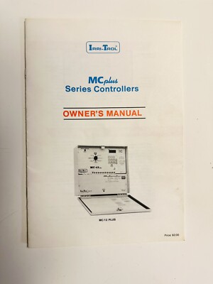MC-12 Plus Irri-Trol MCplus Owners Manual Instructions Electronic ...