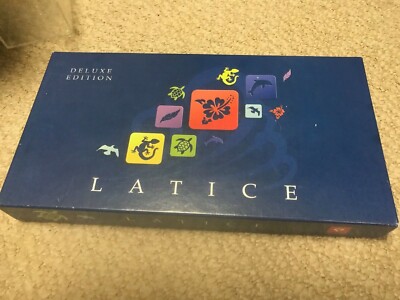 Latice Board Game Deluxe Edition Strategy Tile game Adacio Rare | eBay