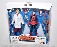 Marvel Legends Exclusives Hank Pym (Giant-Man) & Janet Van Dyne (Wasp)