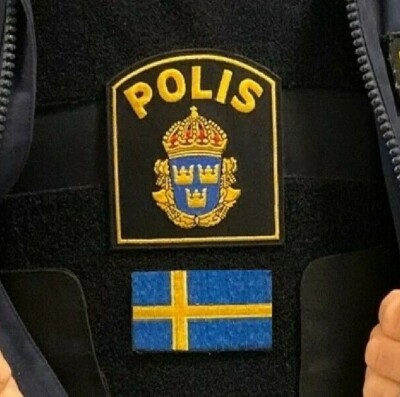 SWEDEN SWEDISH POLISEN POLIS PIKETEN PIKETENHETEN burdock-velkrö PATCH ...