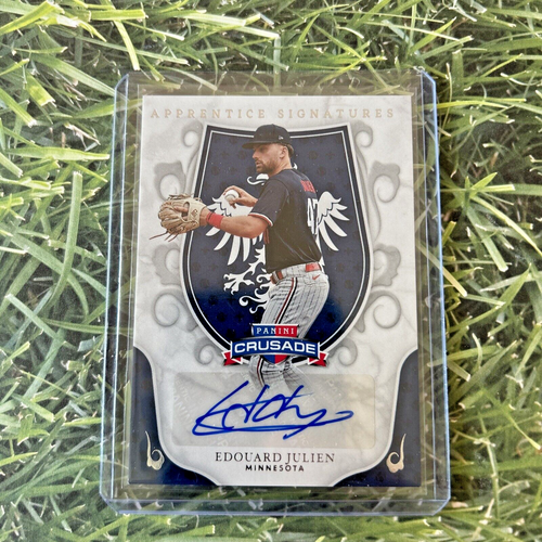 2024 Panini Crusade Baseball Edouard Julien Apprentice Signatures #AS ...