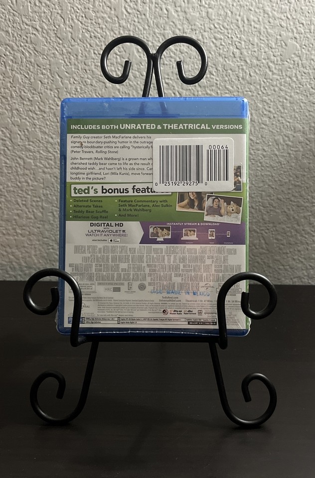 Ted (Blu-Ray Disc, 2012, both Theatrical and Unrated Versions ...