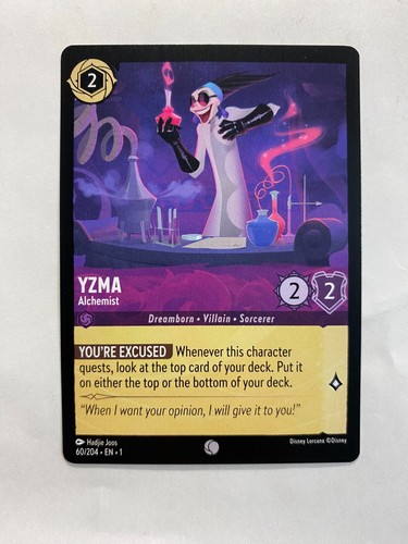 Yzma 2023 Disney Lorcana: The First Chapter #60 Card | eBay