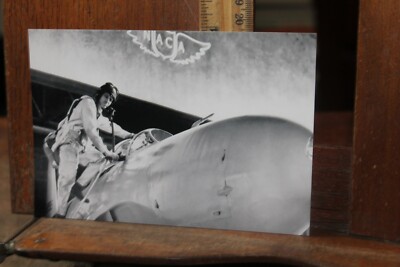 4x6 Real Photo Reproduction NACA test Airplane Pilot | eBay