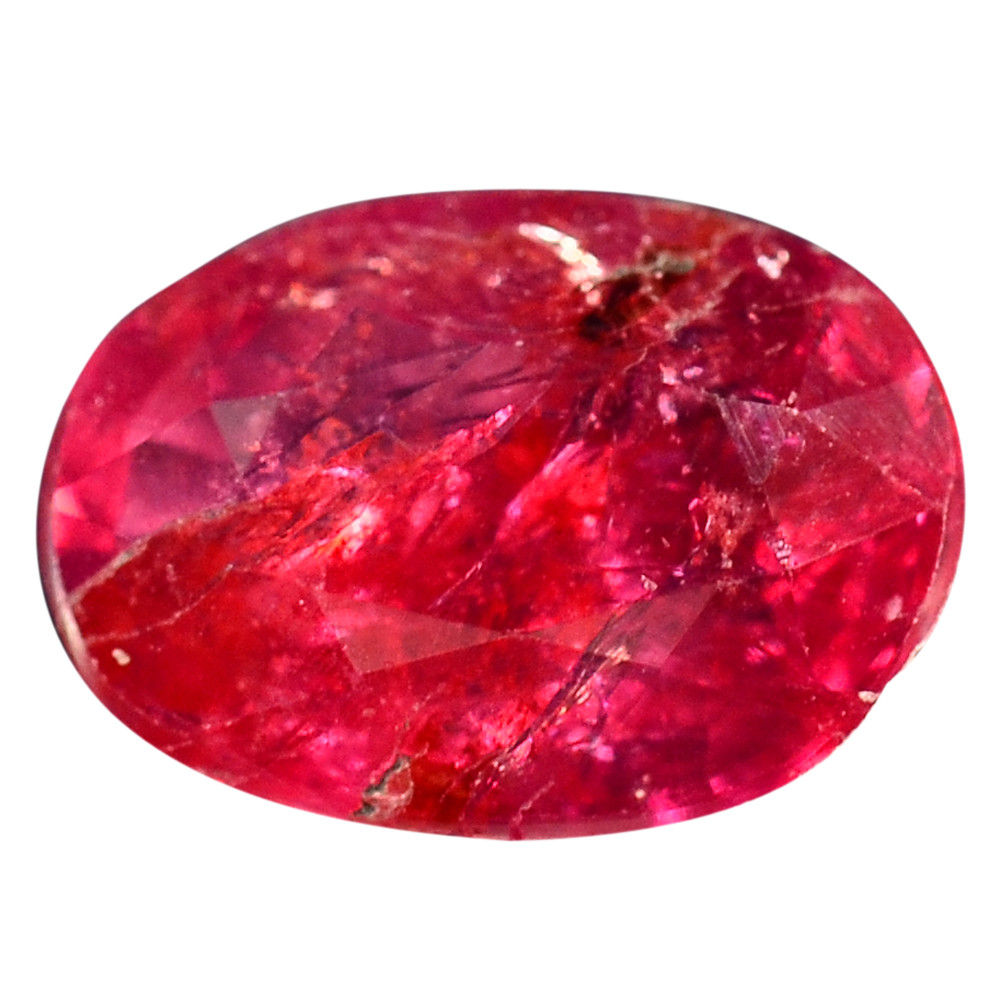 0.96 Ct. Marveluos Top Hot Red Ruby Unheated Gemstone WITH GLC CERTIFY ...