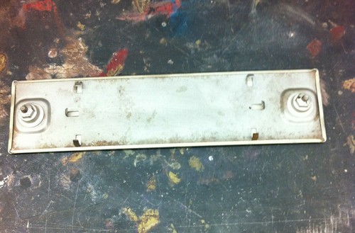 1956 CHEVY RADIO DELETE PLATE BEL AIR | eBay