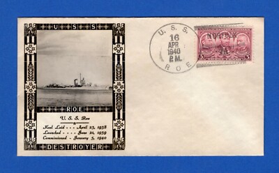 USS Roe DD-418 Shakedown Cruise Norfolk, VA April 16, 1940 - Louis ...