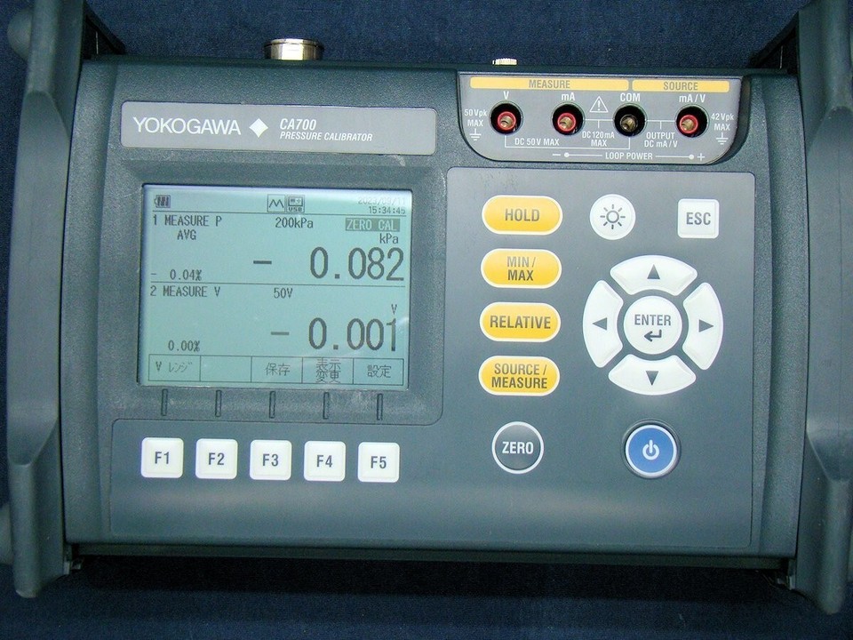Yokogawa CA700 Pressure Calibrator with Conversion Connector Free ...