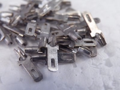 Approx 50 Pc Terminal Tab Faston Spade Crimp PCB Size 110 =0.11" 2.8mm ...
