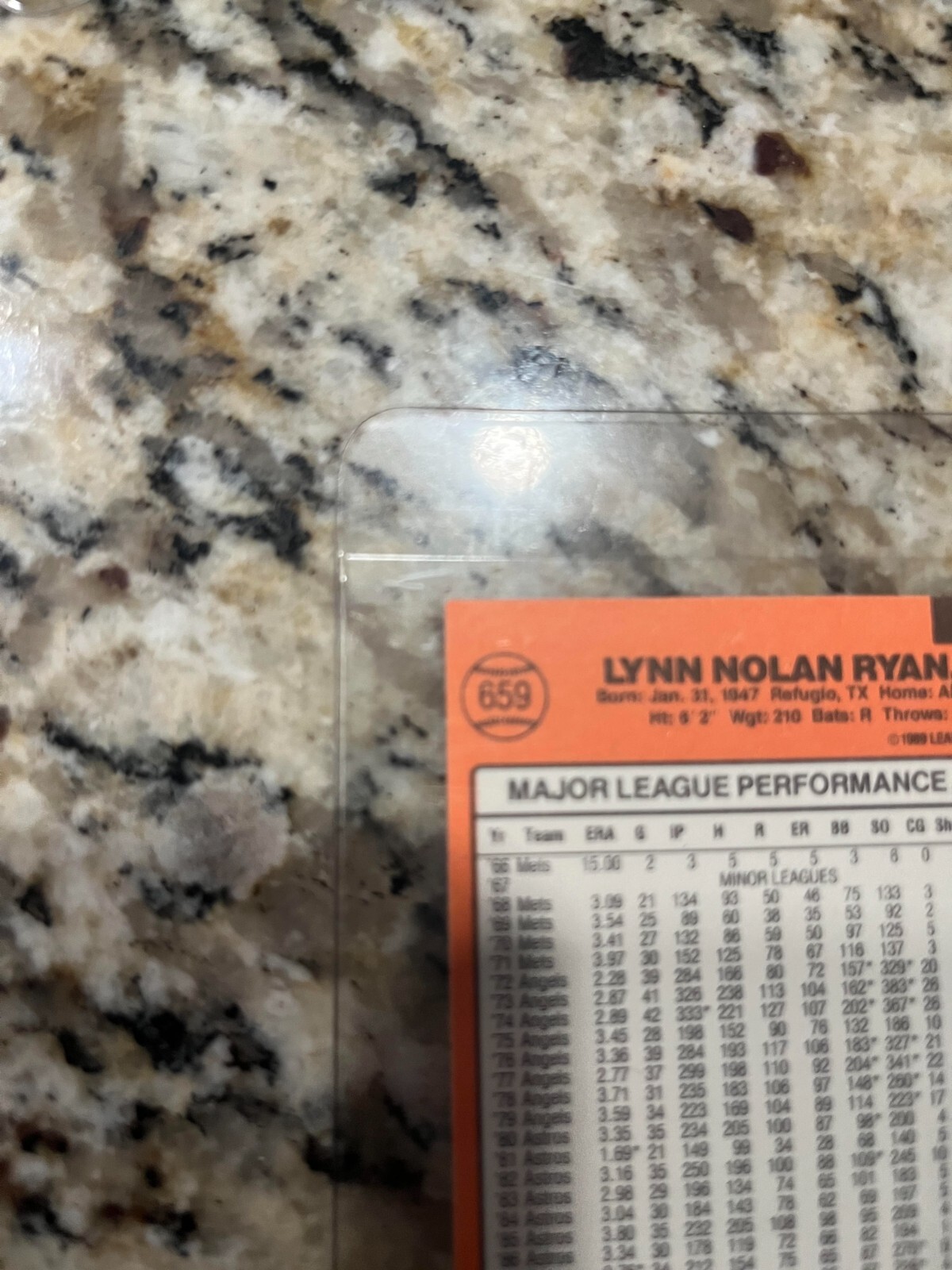 1989 Lynn Nolan Ryan, Jr donruss90 5000 K's #659 | eBay