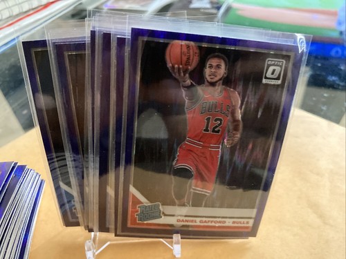 2019-20 Panini Donruss Optic PURPLE SHOCK PRIZM Rated Rookies Base ...
