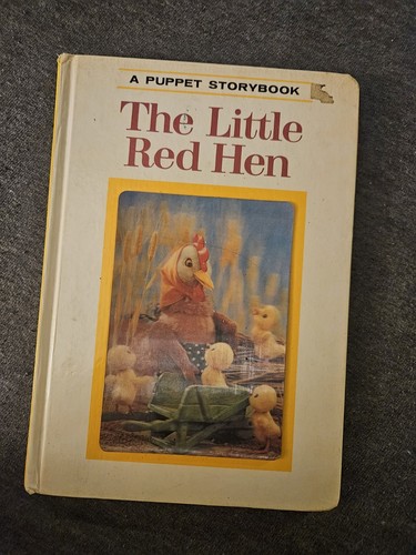 The Little Red Hen Puppet Storybook Board Book Vintage 1968 | eBay