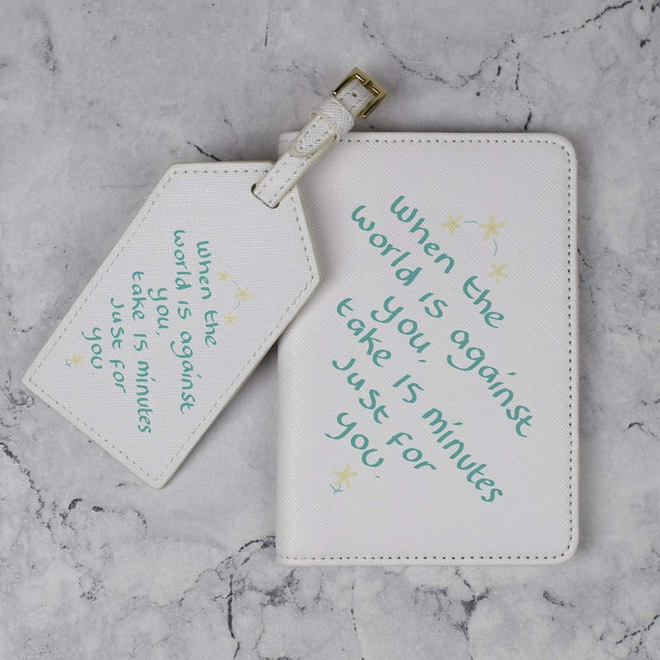 'When The World Is Against You' Passport Travel Set (PA00038555) | eBay UK