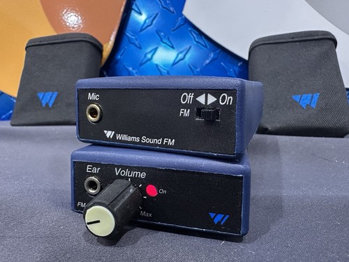 Williams Sound Hearing Helper Personal FM System: T30 Transmitter & R32 ...