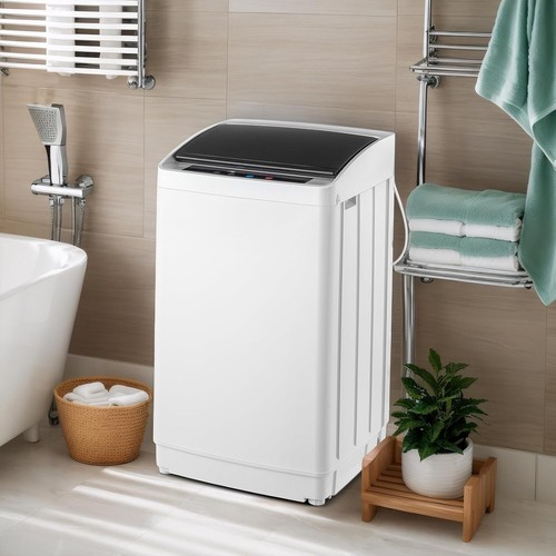 17.8lbs 400W Full Auto Washing Machine Washer Spin-Dry Apartment 8 ...