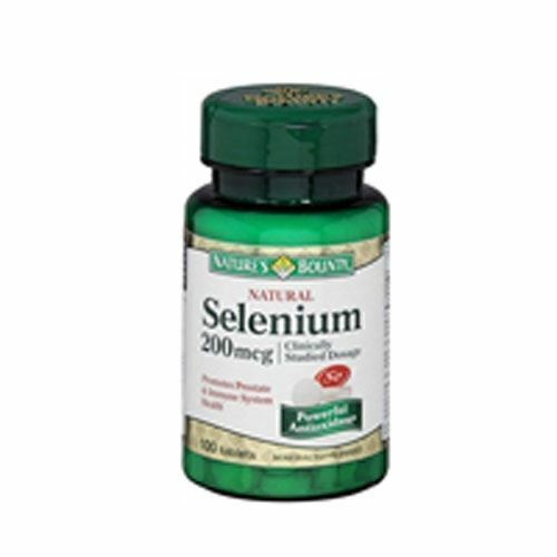 Natural Selenium 200 mcg 24 X 100 Tabs By Nature's Bounty | eBay