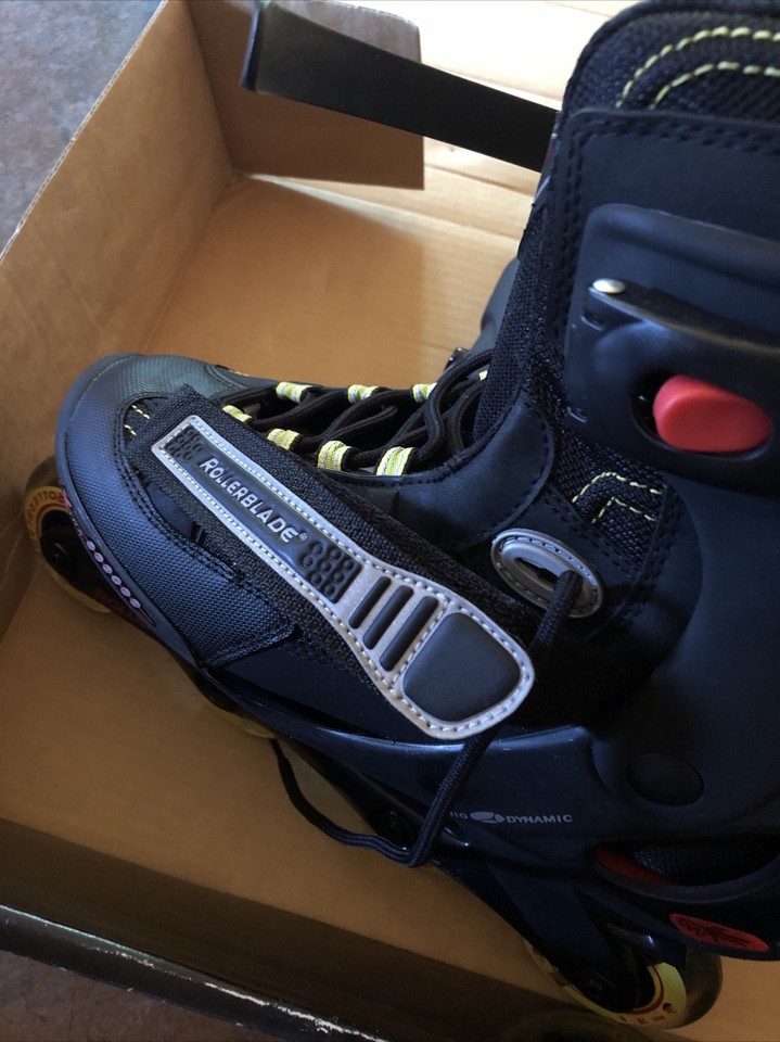 Rollerblade Mens Pro 03 Bio Dynamic Inline Roller Skates Black SZ 42 EU ...