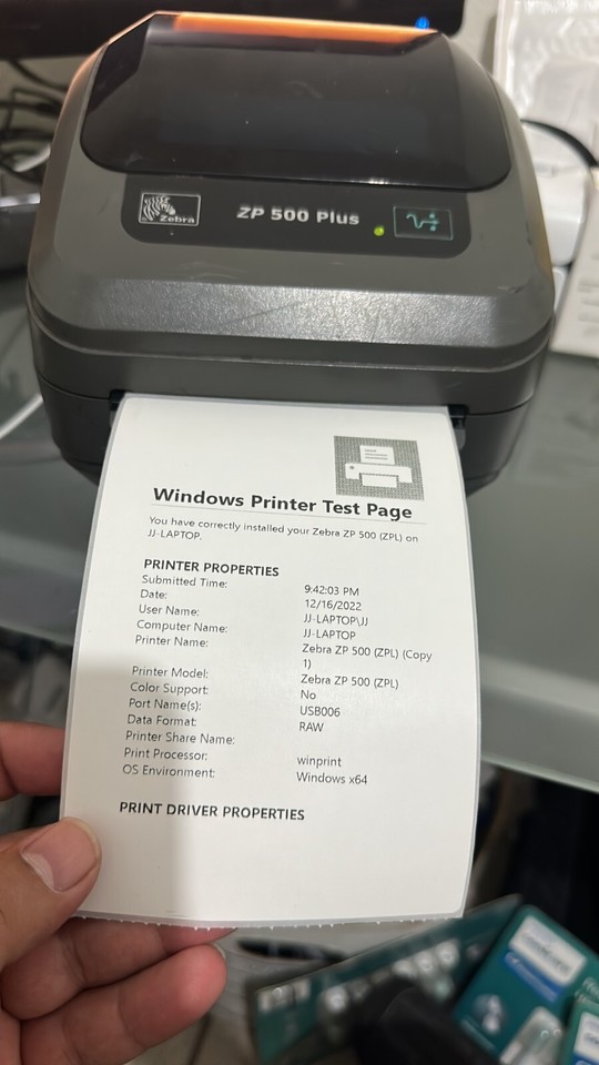 ZEBRA ZP-500 PLUS FEDEX SHIP MANAGER SHIPPING LABEL PRINTER | eBay