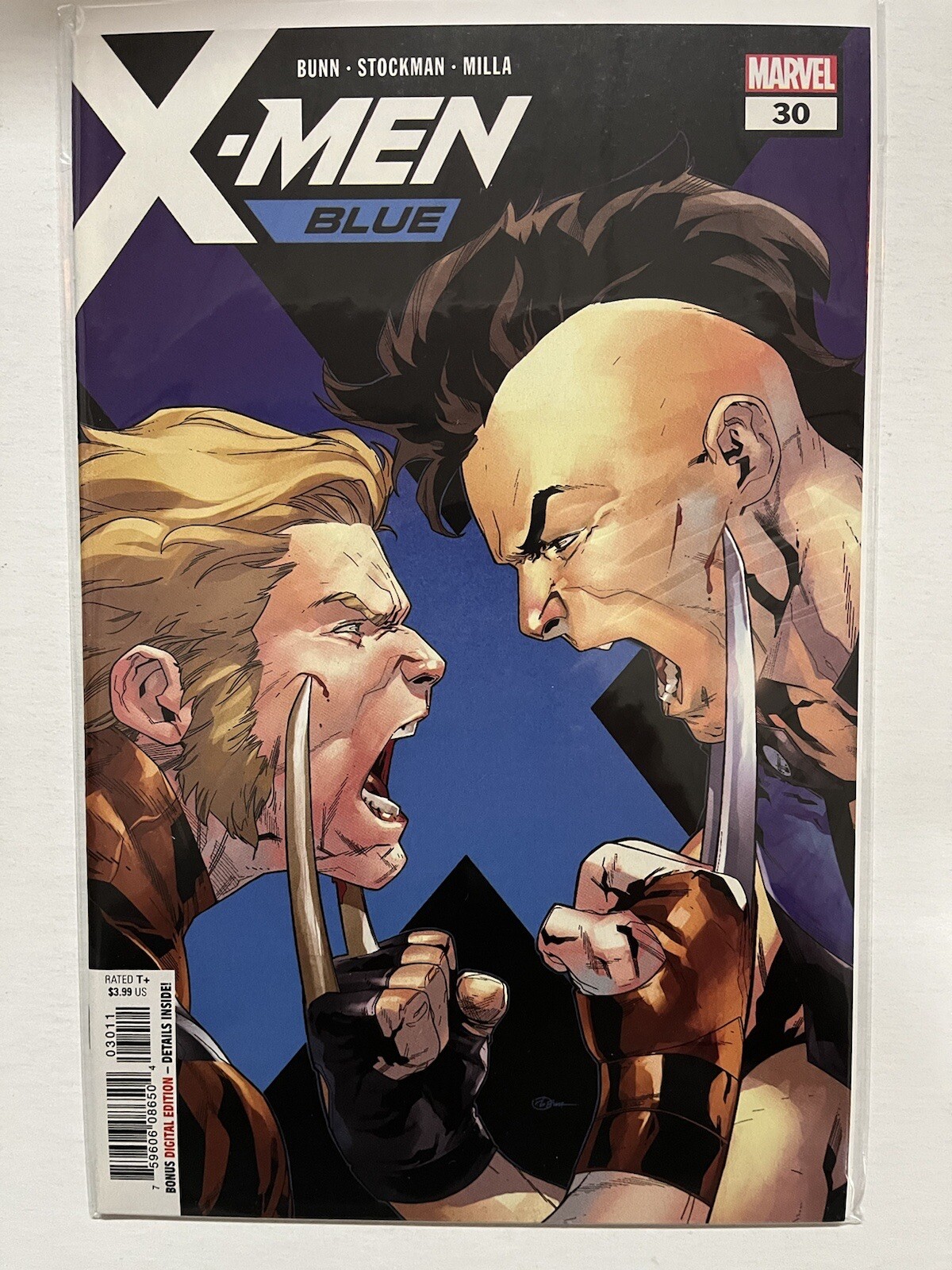 X-MEN: BLUE #30 - R.B. SILVA COVER - NATHAN STOCKMAN ART - MARVEL ...