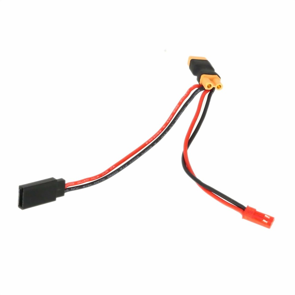 XT30 Male to Female in-line Connector JST JR Futaba Battery Power ...