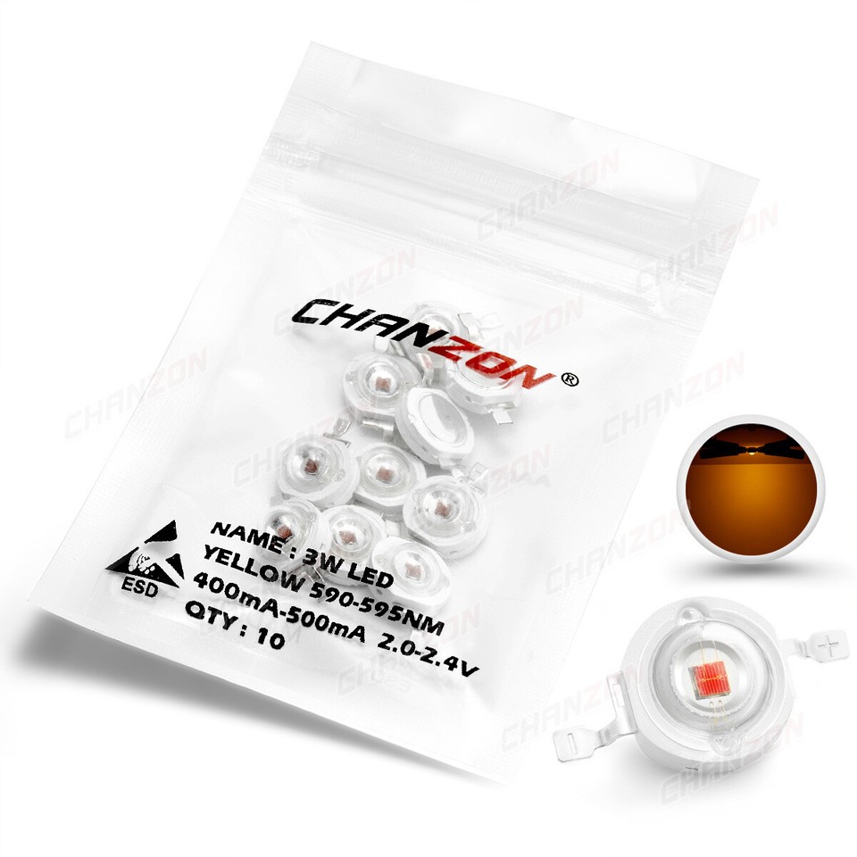 3W High Power Smd Led Chip 3 Watt Royal Blue Infrared Rgb Light ...