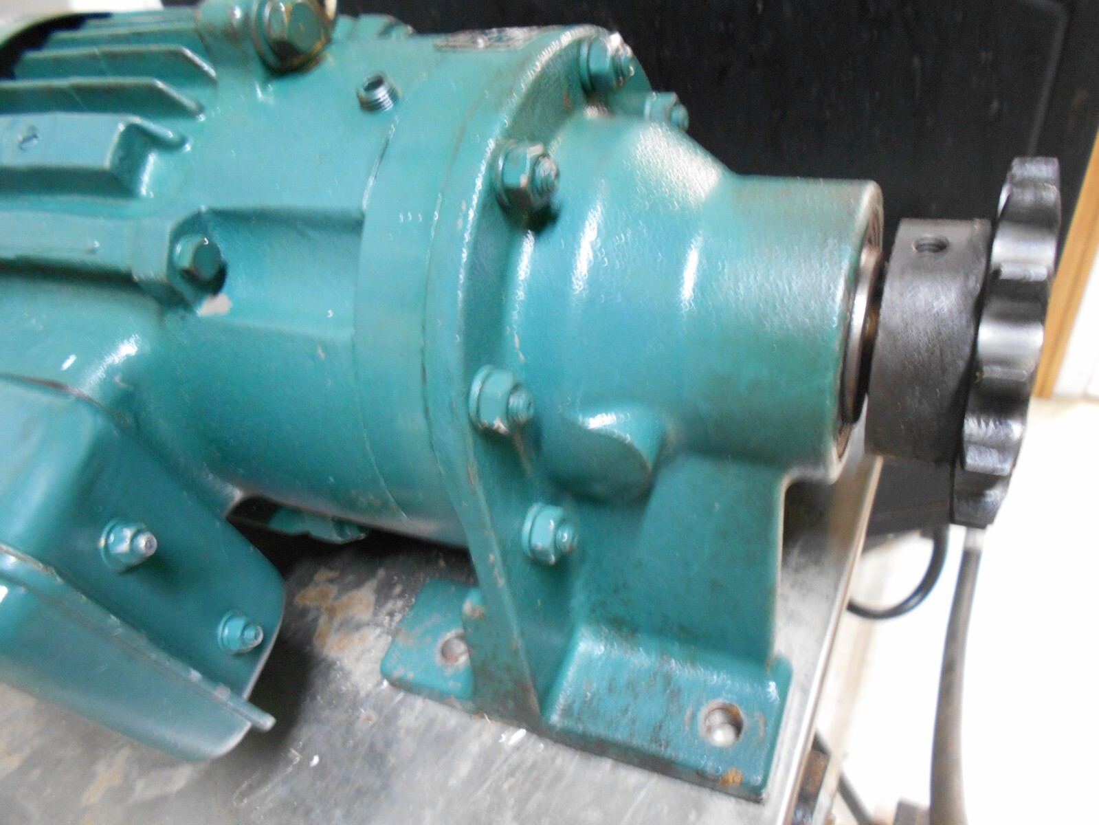 SUMITOMO CYCLO 3 PHASE 3/4 HP 4P TYPE TC-F/ CMB-1 43:1 RATIO BRAKE GEAR ...