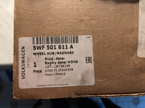 Genuine VW Volkswagen Rear Wheel Bearing and Hub Assembly fits Arteon ...