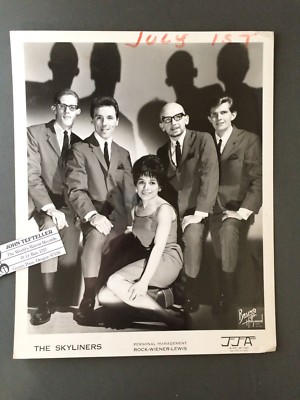 Original 1950s-60s 8 x 10 Publicity Photo Vocal Group Doo Wop R&R The ...