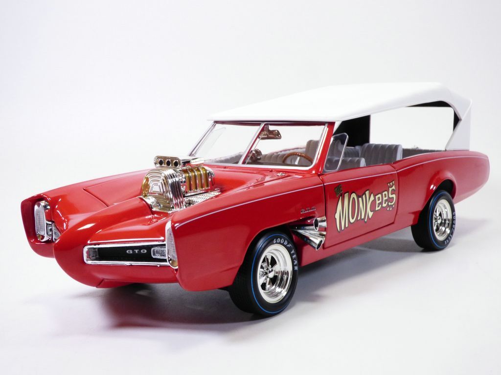 PONTIAC GTO 1966 film The MONKEES 1/18 Monkeemobile 849398061718| eBay