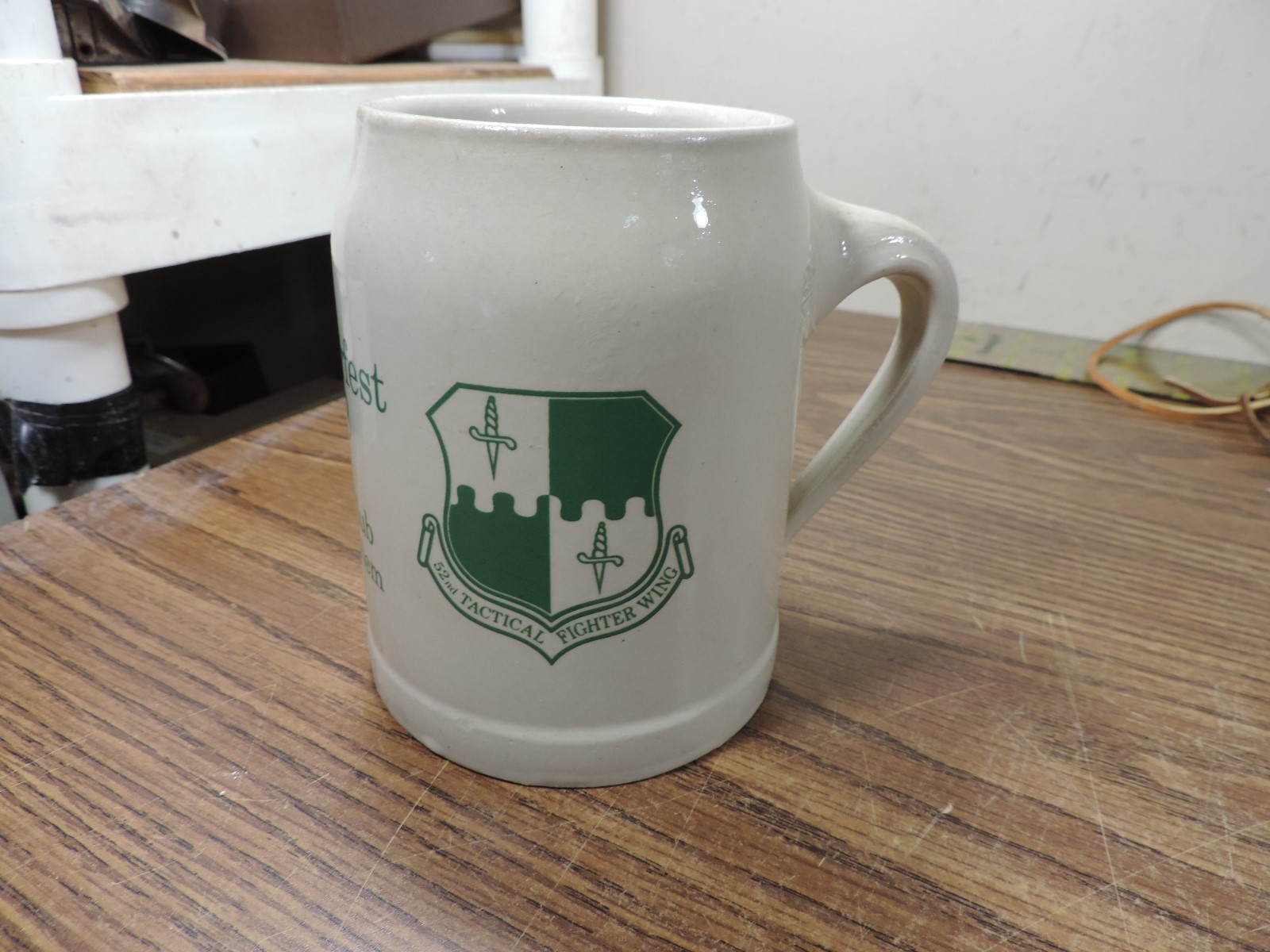 Bitburger pils Octoberfest 1978 NCO Club Spangdahlem Beer Stein 52nd ...