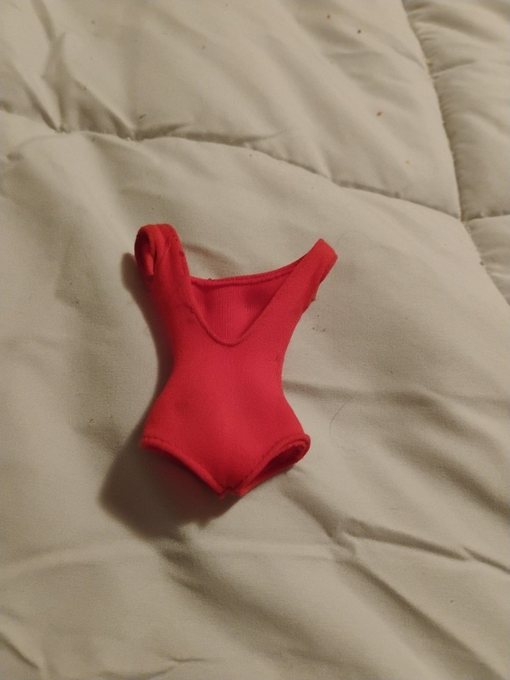 Vintage - Mattel 1962 Barbie RED HELENCA SWIMSUIT Bathing Suit #0850 ...