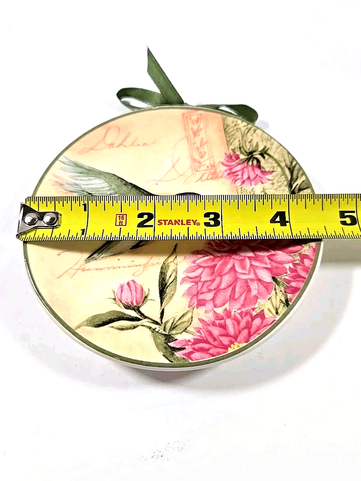 Susan Winget Hummingbird Mini Wall Hanging Plates Wings & Blossoms Home ...