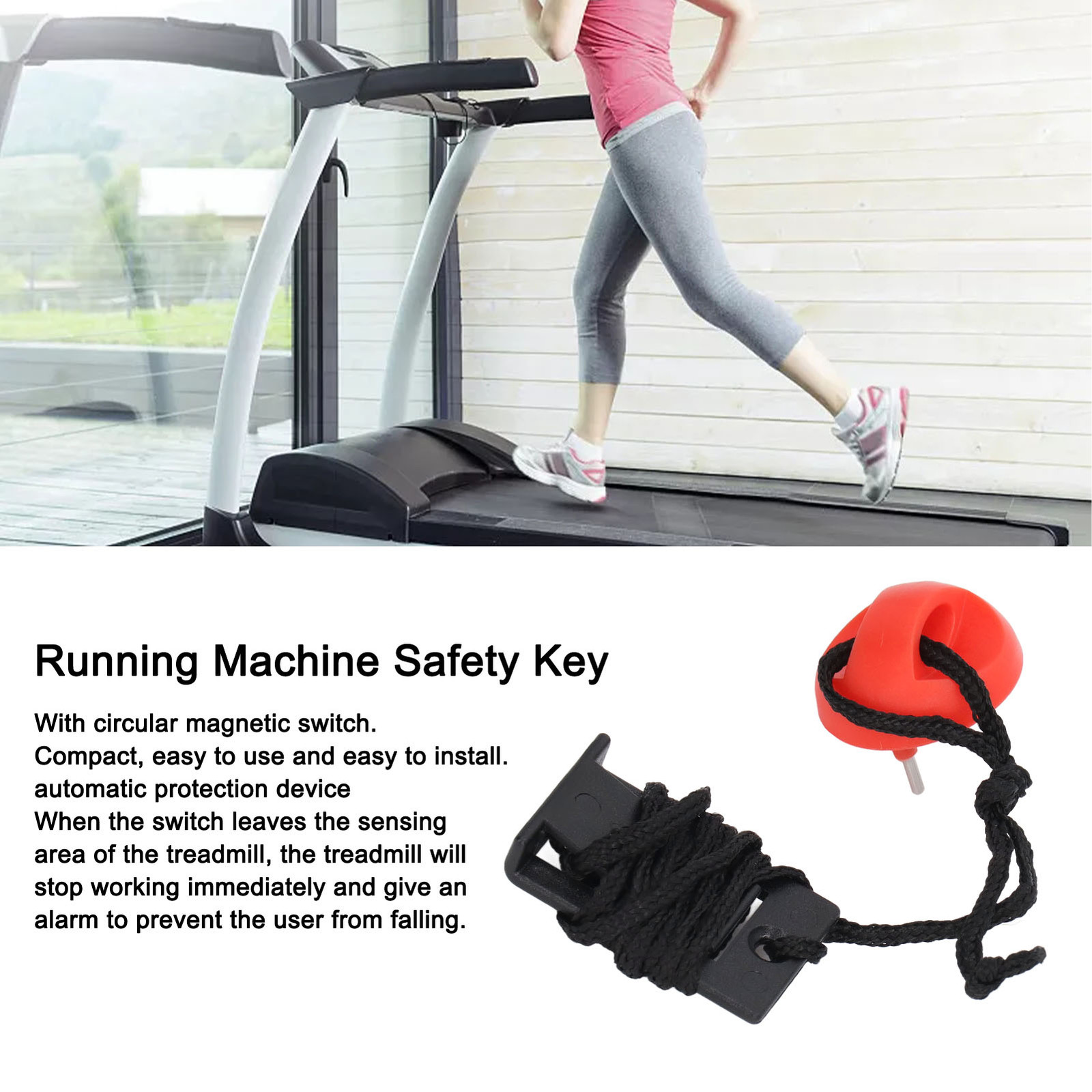 Treadmill Emergency Stop Magnet 2-Pack Treadmill Safety Keys - Magnetic ...